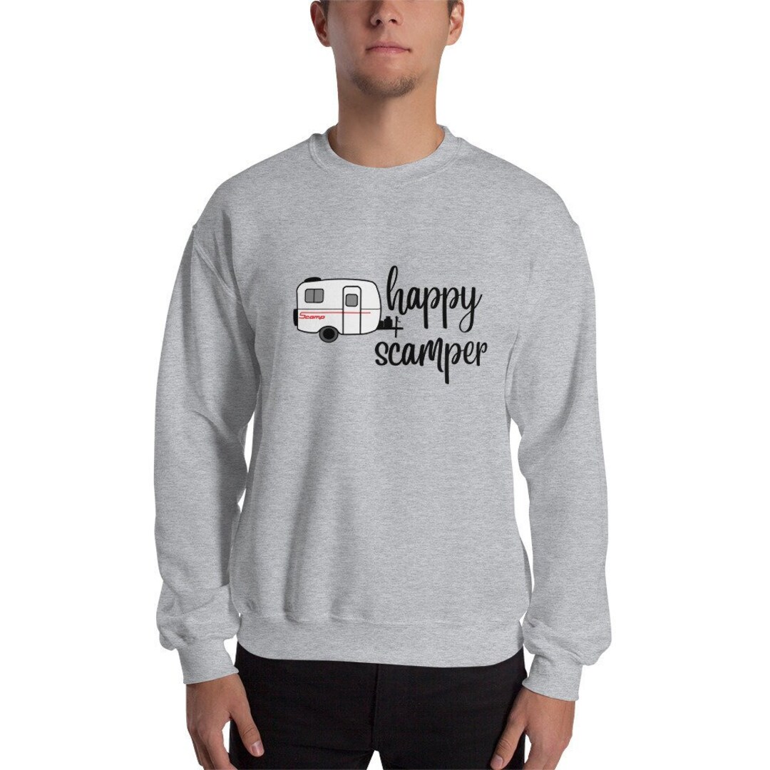 Happy Scamper Unisex Sweatshirt - Scamp Camper Sweater - Etsy