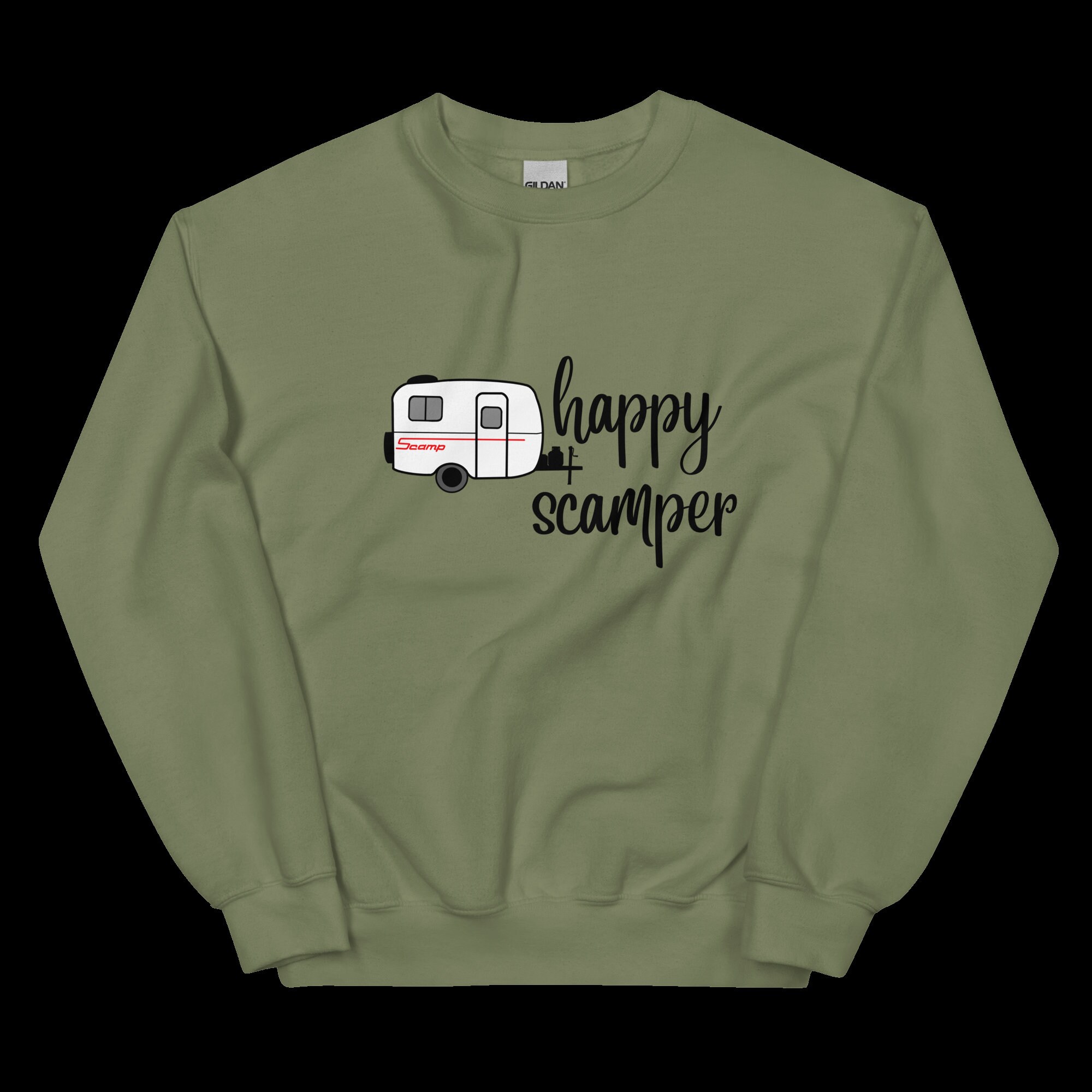Happy Scamper Unisex Sweatshirt - Scamp Camper Sweater - Etsy