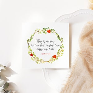 Love Bible Verse Cards, Valentine's Day Scripture Cards, Valentines ...