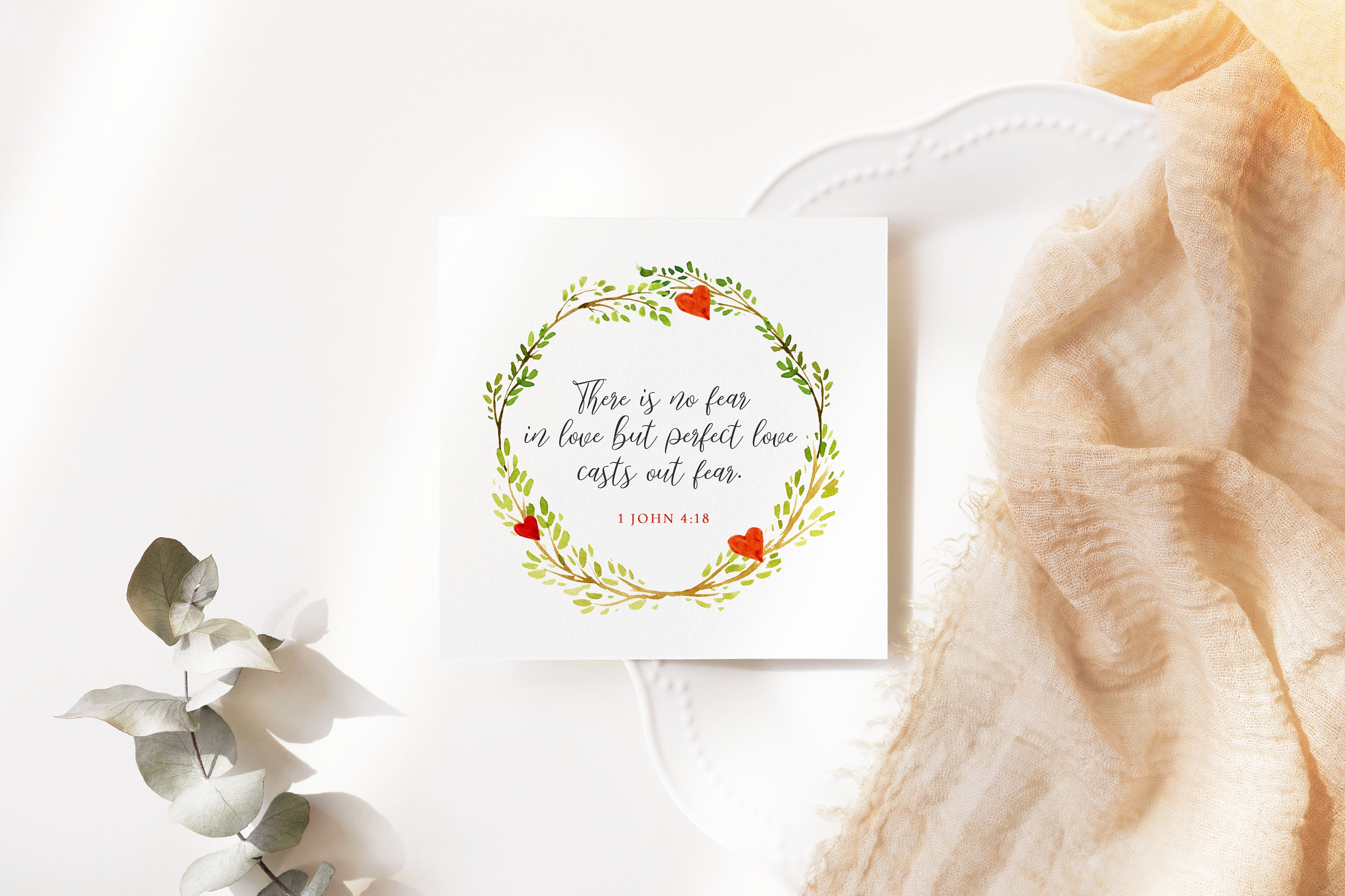 Love Bible Verse Cards, Valentine's Day Scripture Cards, Valentines ...