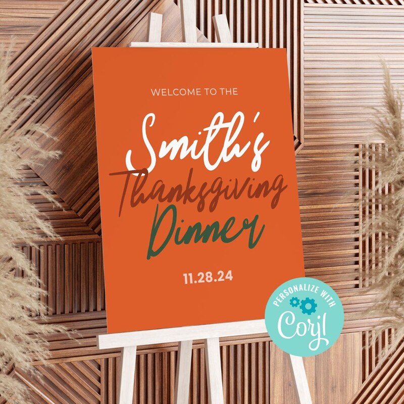 Thanksgiving Signs - Etsy