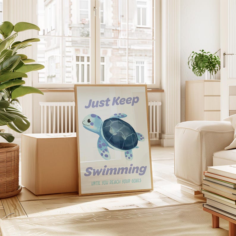 Under the Sea Classroom Decor, Ocean Themed Classroom Poster Colorful ...