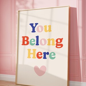 Classroom Poster Colorful Classroom Decor Motivational Classroom Wall ...