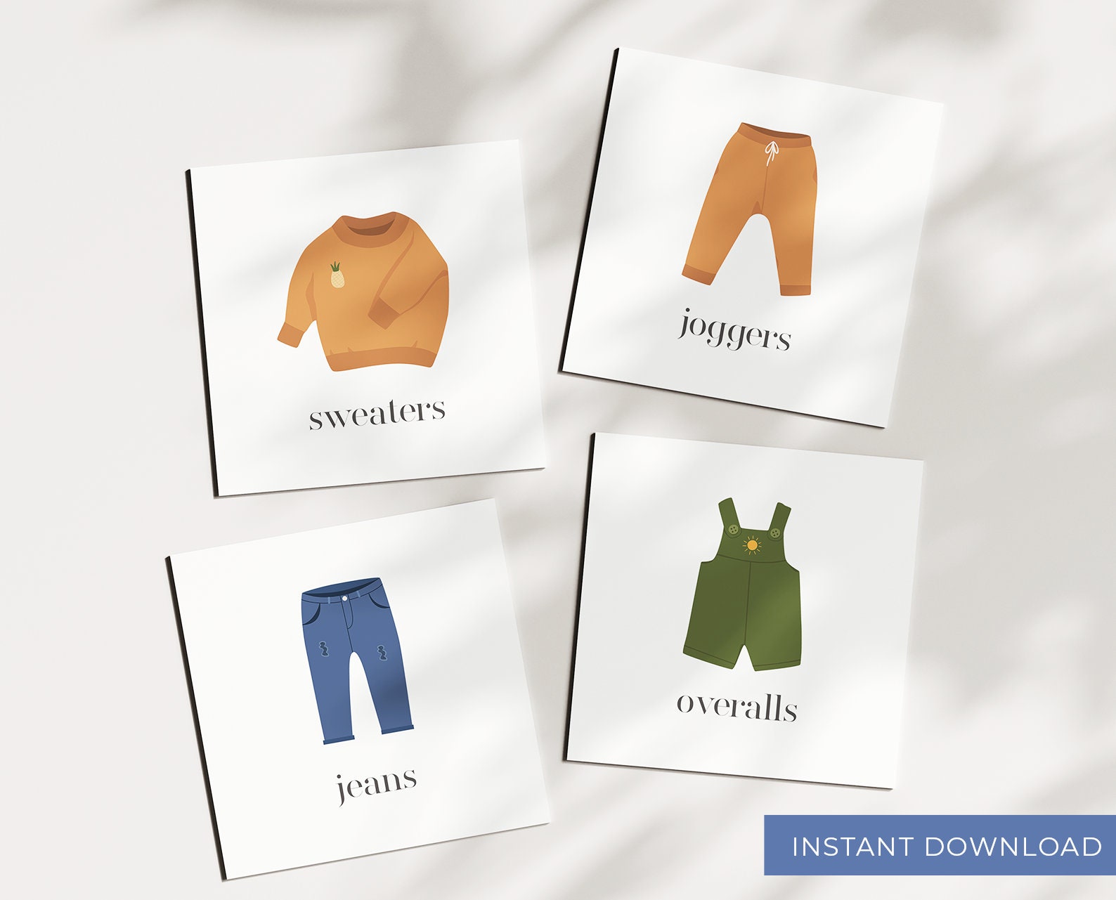 Nursery Drawer Labels for Baby Boy, Minimalist Closet Labels, Nursery ...