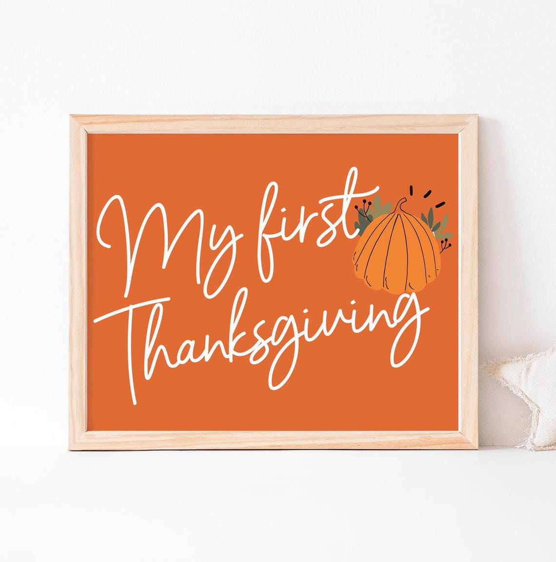 First Thanksgiving Sign, 1st Thanksgiving Sign, My 1st Thanksgiving ...
