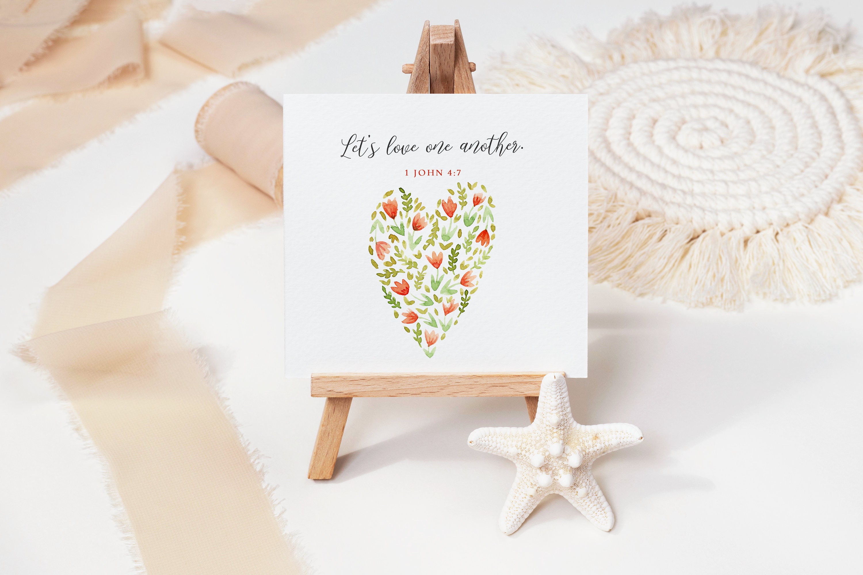 Love Bible Verse Cards, Valentines Scripture Cards, Valentines Bible ...
