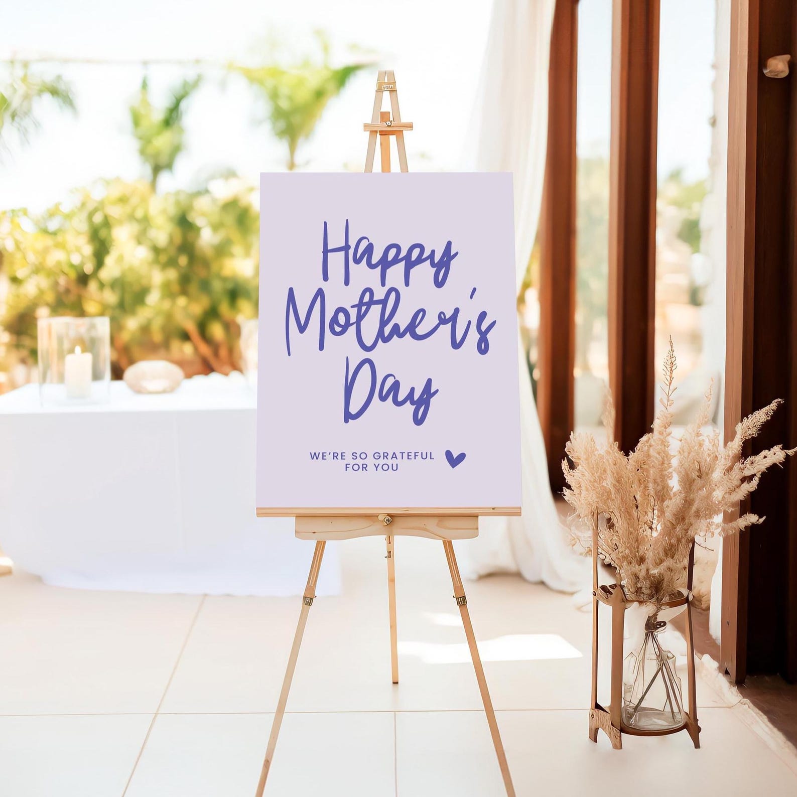 Mothers Day Banner, Happy Mothers Day Sign, Happy Mothers Day Poster ...