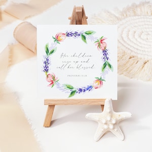 Mother's Day Bible Verse Cards, Scripture Cards, Memory Verse ...