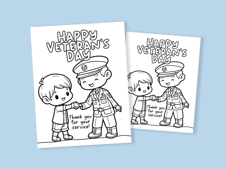 Veterans Day Craft for Kids, Happy Veterans Day Card, Veterans Day ...