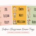 Safari Classroom Name Tags, Editable Elementary School Name Tag ...