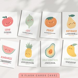 Fruits of the Spirit Bible Activity Bundle, Preschool Christian Kids ...