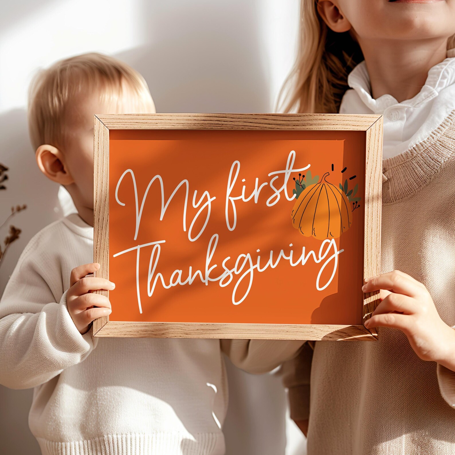 First Thanksgiving Sign, 1st Thanksgiving Sign, My 1st Thanksgiving ...