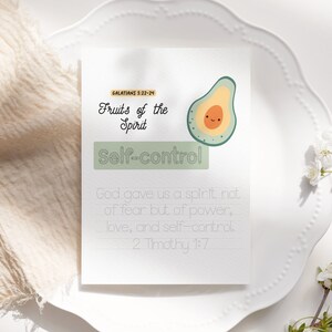 Fruits of the Spirit Bible Activity Bundle, Preschool Christian Kids ...