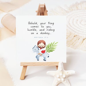 Easter Bible Verses, Easter Idea, Easter Scripture Cards for Kids ...