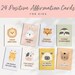 Positive Affirmation Cards for Kids, Cute Animals Printable (PDF) - Etsy