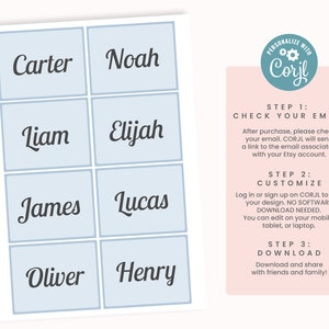 Editable Pastel Classroom Name Tags for Kids, Colorful Locker Labels ...
