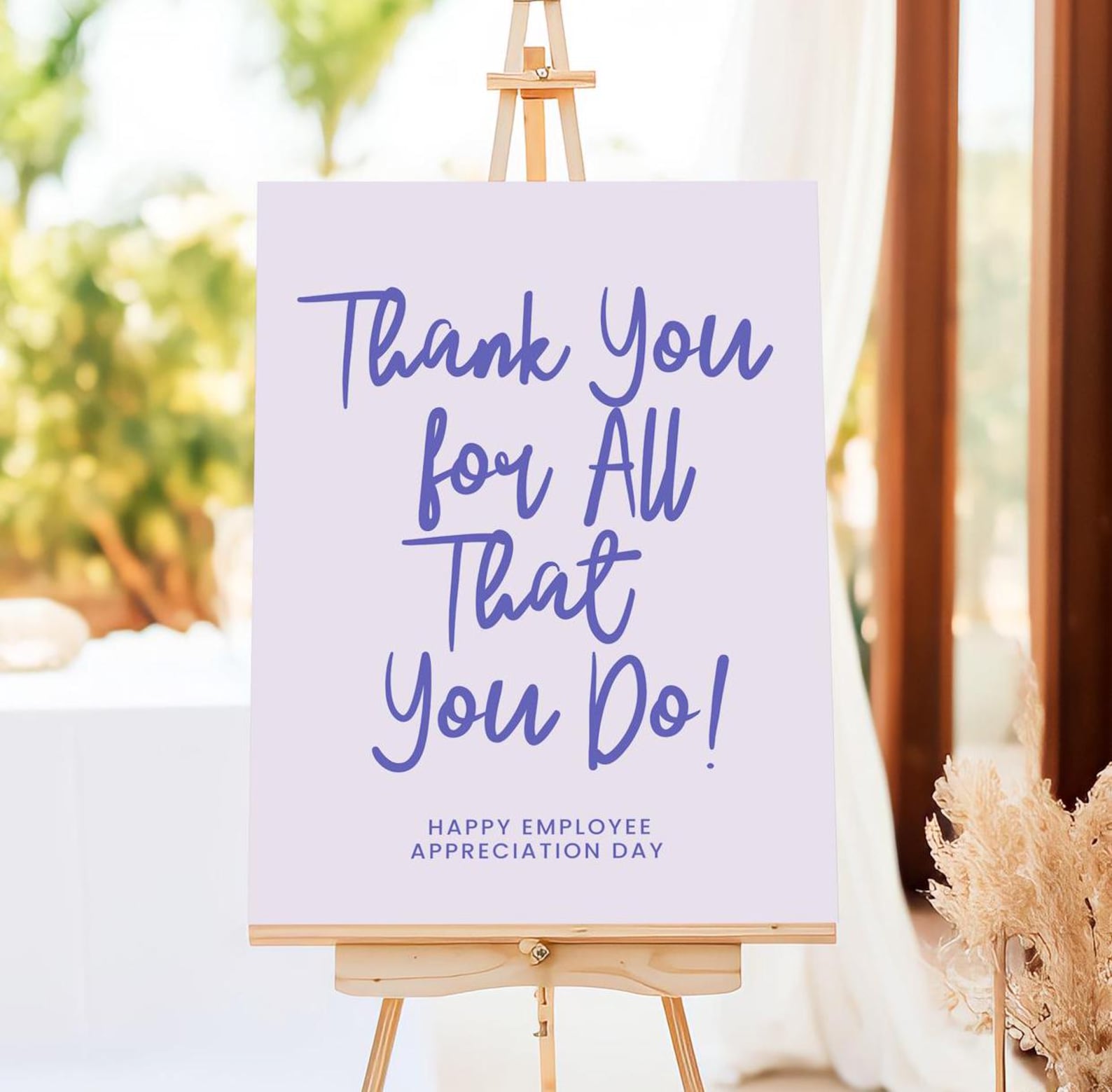Employee Appreciation Day Decoration, Employee Appreciation Day Sign ...
