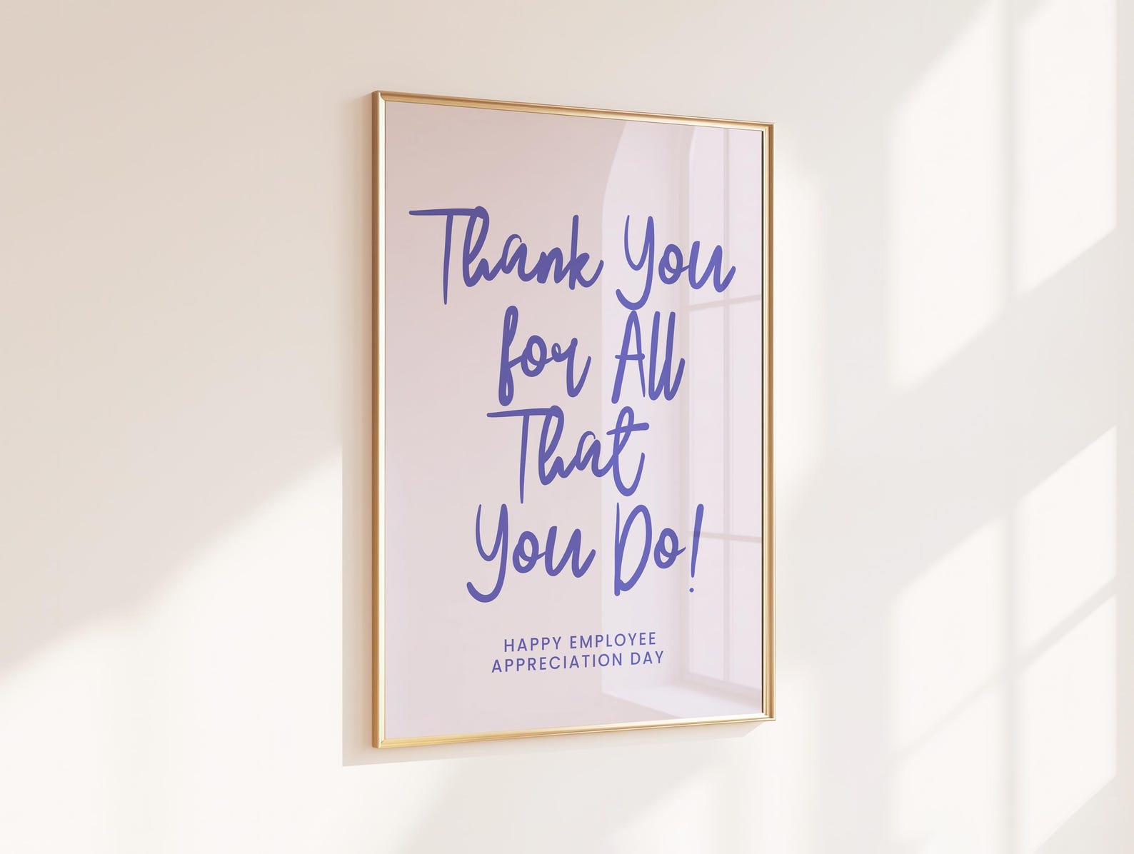 Employee Appreciation Day Decoration, Employee Appreciation Day Sign ...