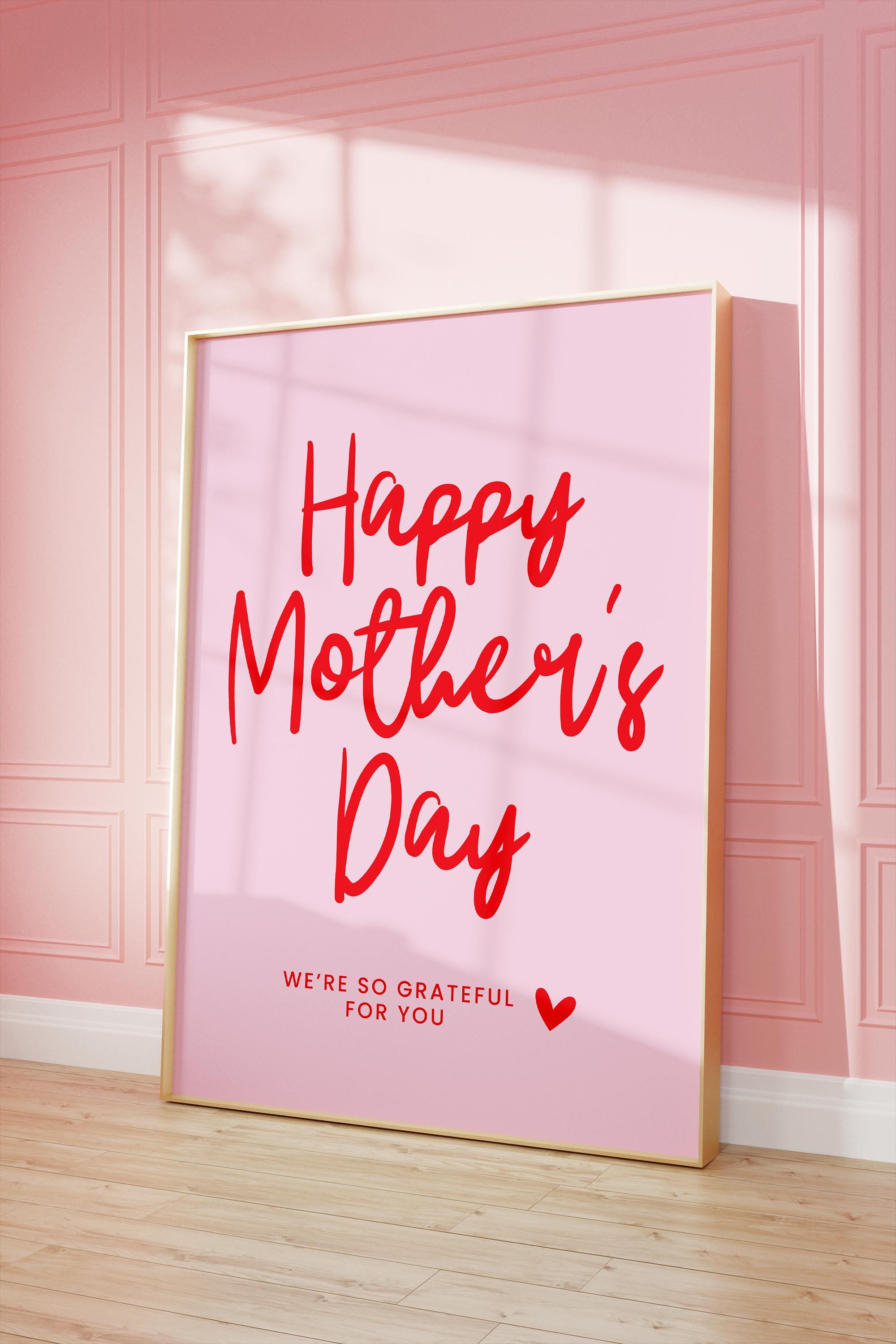 Happy Mothers Day Banner, Happy Mothers Day Sign, Happy Mothers Day ...
