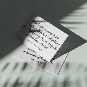 32 Prayer Scripture Cards, Memory Verse, Bible Verse Cards, Vision ...