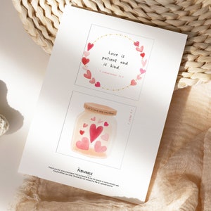 Memory Verses, Love Bible Verses, Valentines Scripture Cards, Bible ...