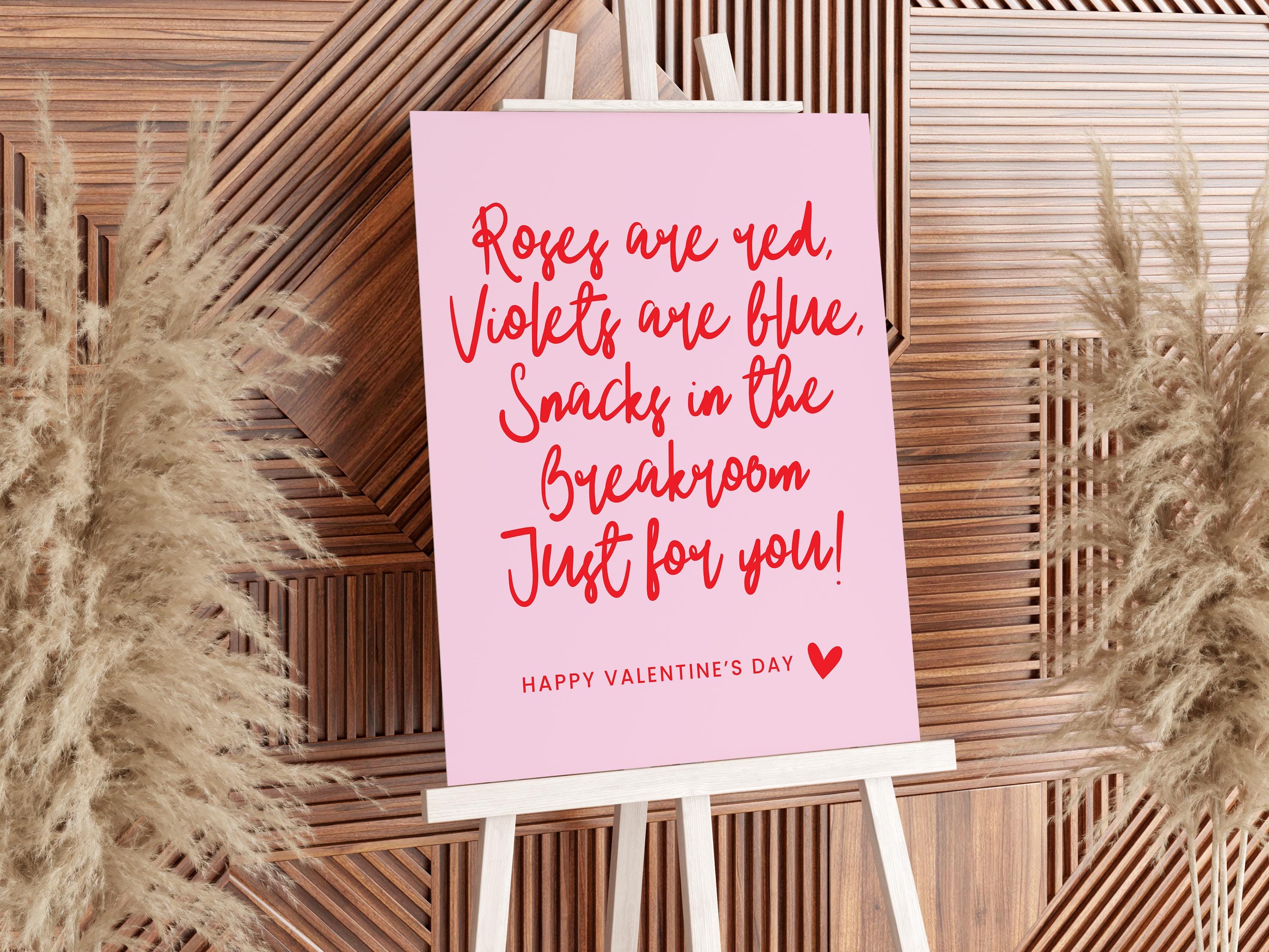 Valentines Office Decor, Valentines Party Welcome Sign, Valentine's Day ...