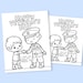 Veterans Day Bible Verse Coloring Page for Kids, Veterans Day Craft ...