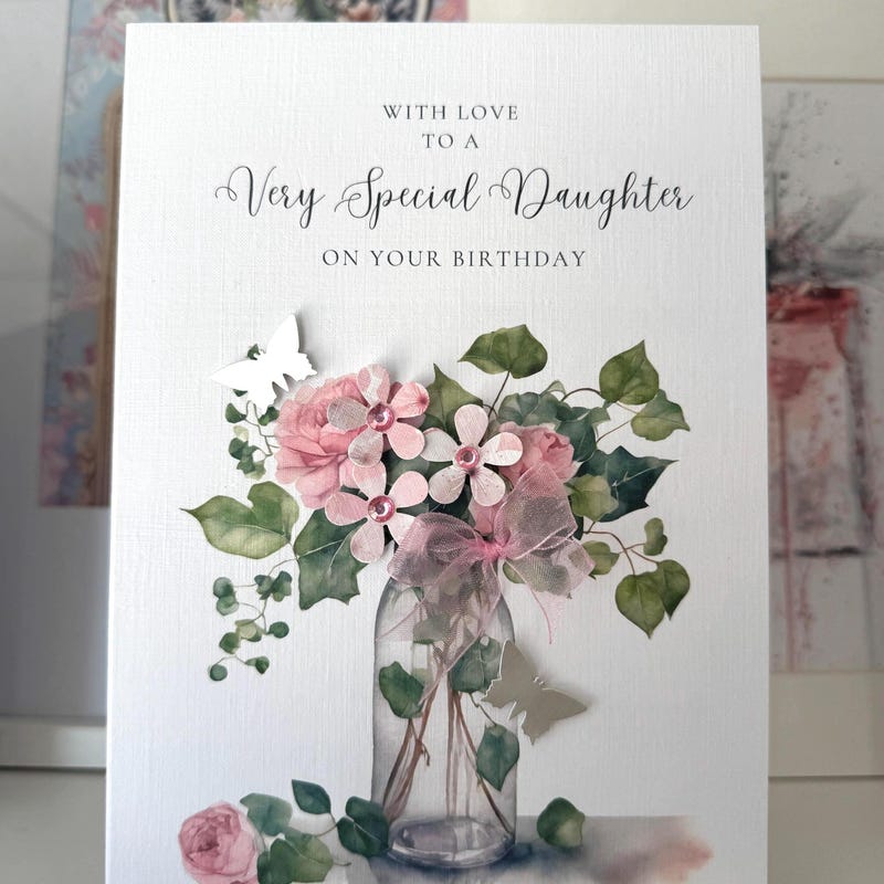 Large Daughter 30 Card - Etsy UK