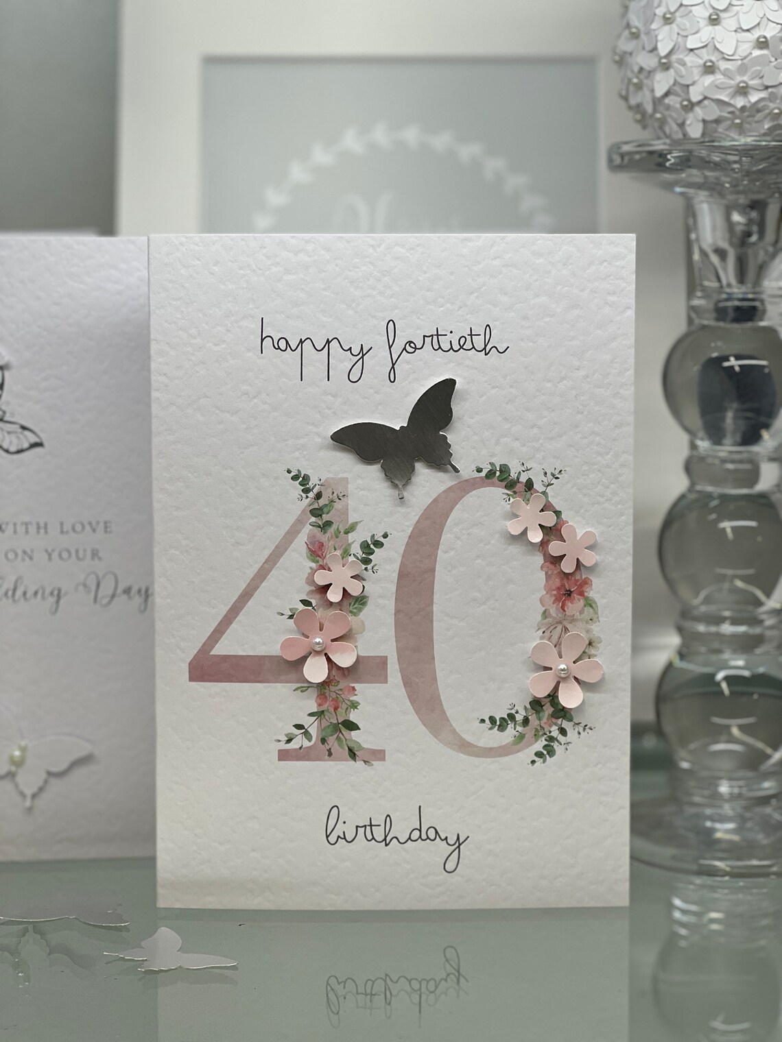 40th Birthday Card, Fortieth Birthday Card, 40th Card, Happy 40th Card ...