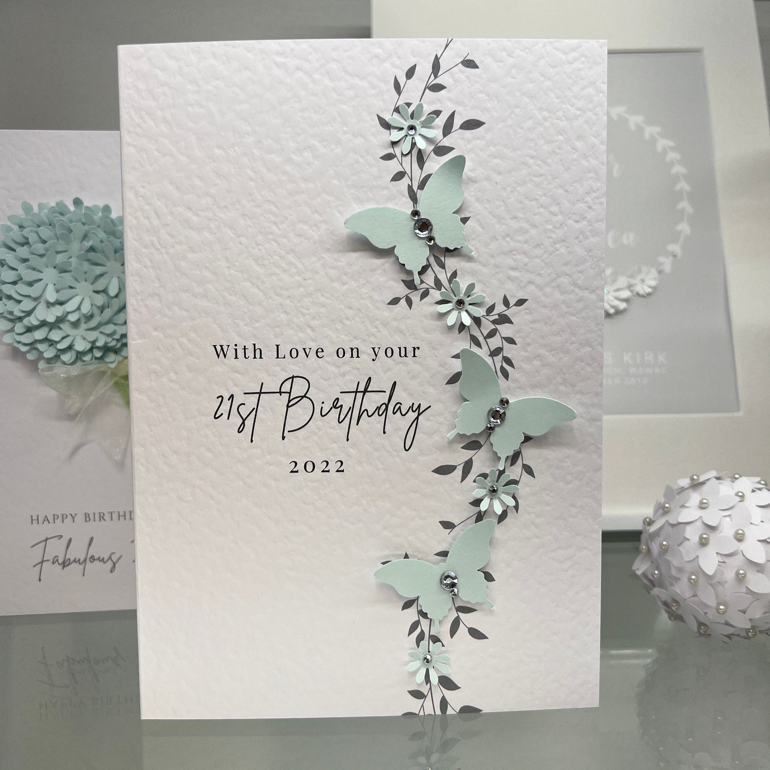 21st Birthday Card Twentyfirst Birthday Card 21st Card - Etsy