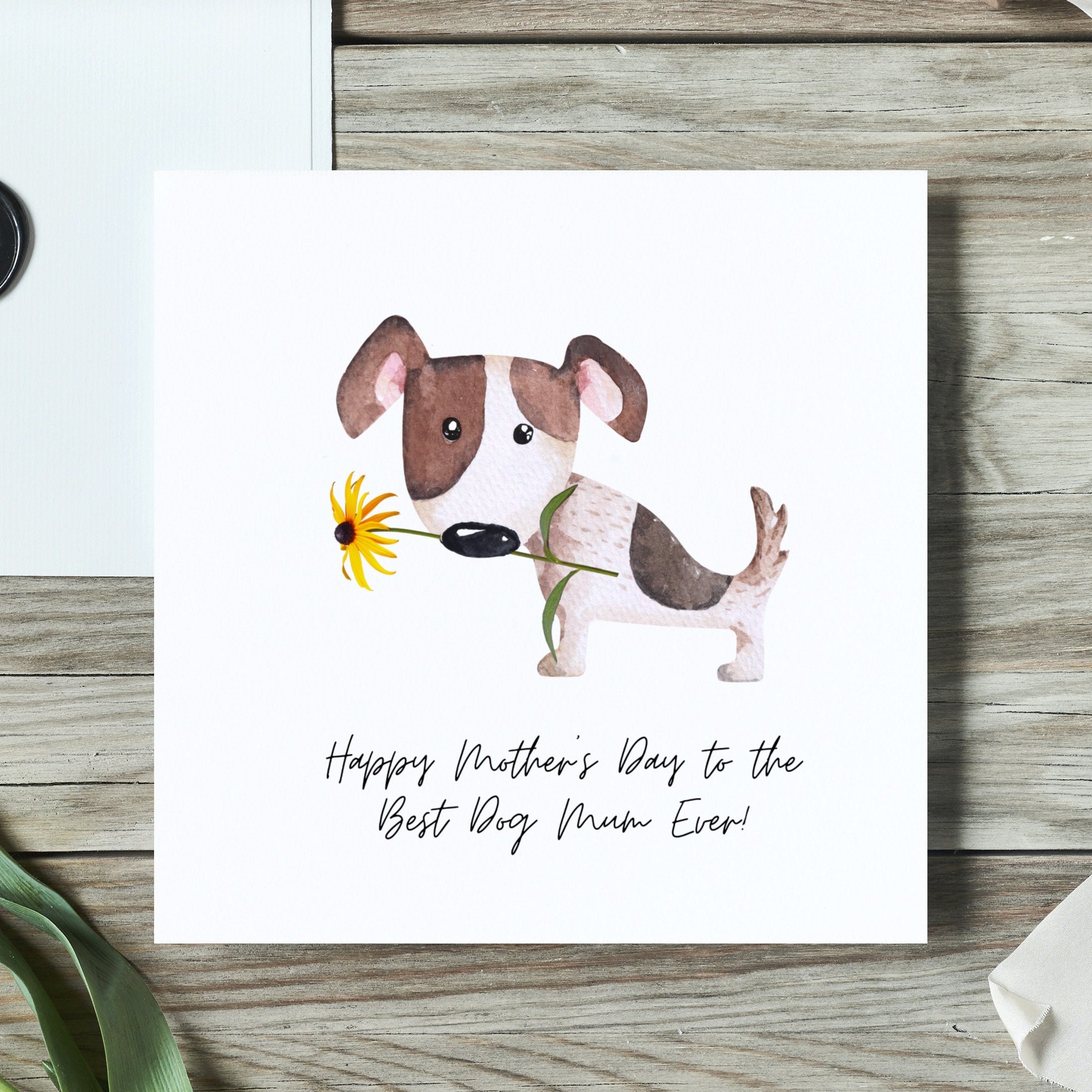 Dog Mother's Day Card, Mother's Day Card From the Dog, Pet Mother's Day ...