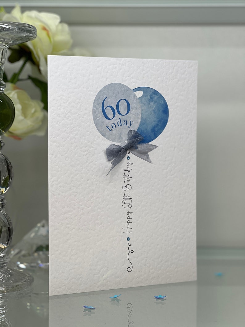 60th Birthday Card, Sixtieth Birthday Card, 60th Card, Male 60th Card ...