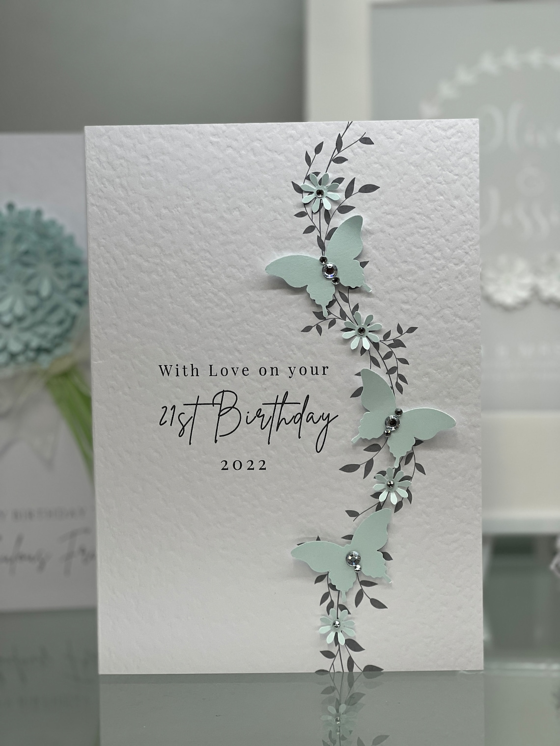 21st Birthday Card Twentyfirst Birthday Card 21st Card - Etsy