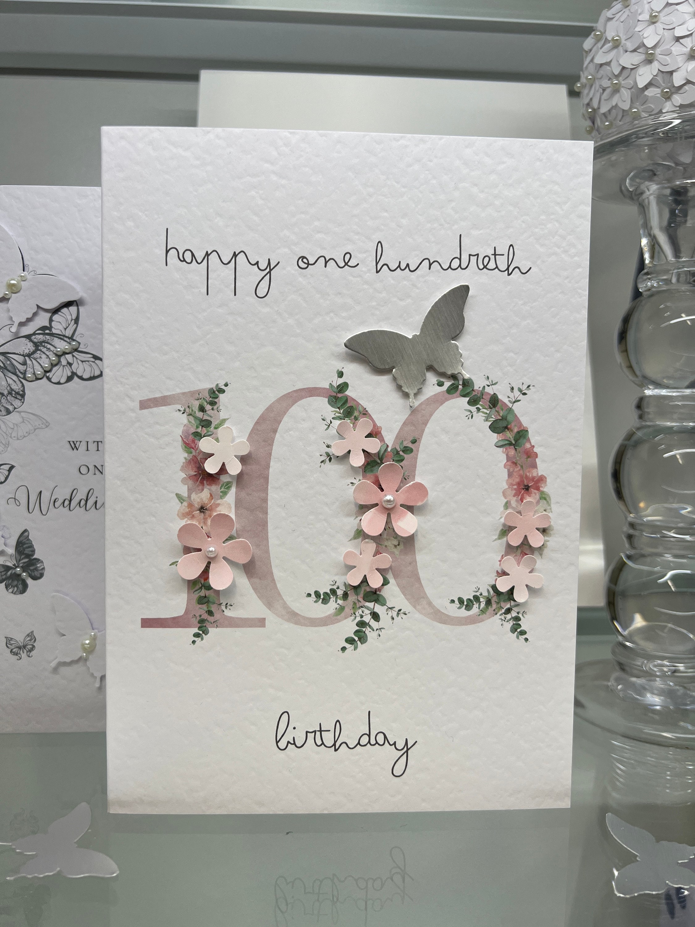 100th Birthday Card, 100th Card, Happy 100th Birthday Card, Luxury ...