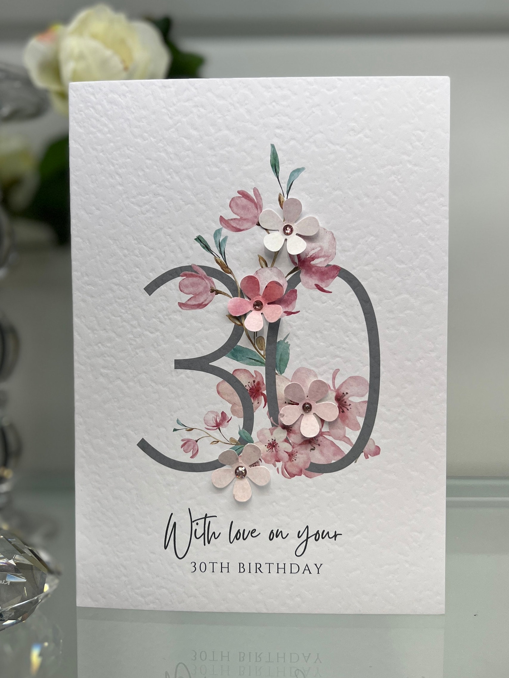 30th Birthday Card Thirtieth Birthday Card 30th Card Happy - Etsy Canada