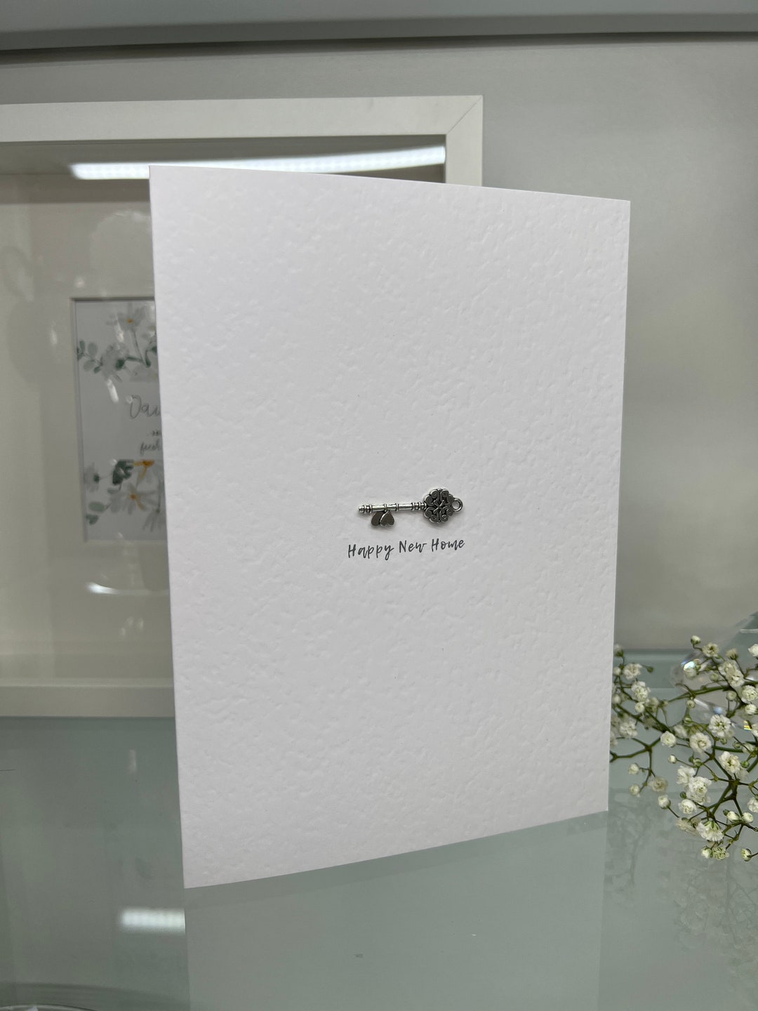 New Home Card, Simple New Home Card, 3D Card, First Home, Mans New Home ...