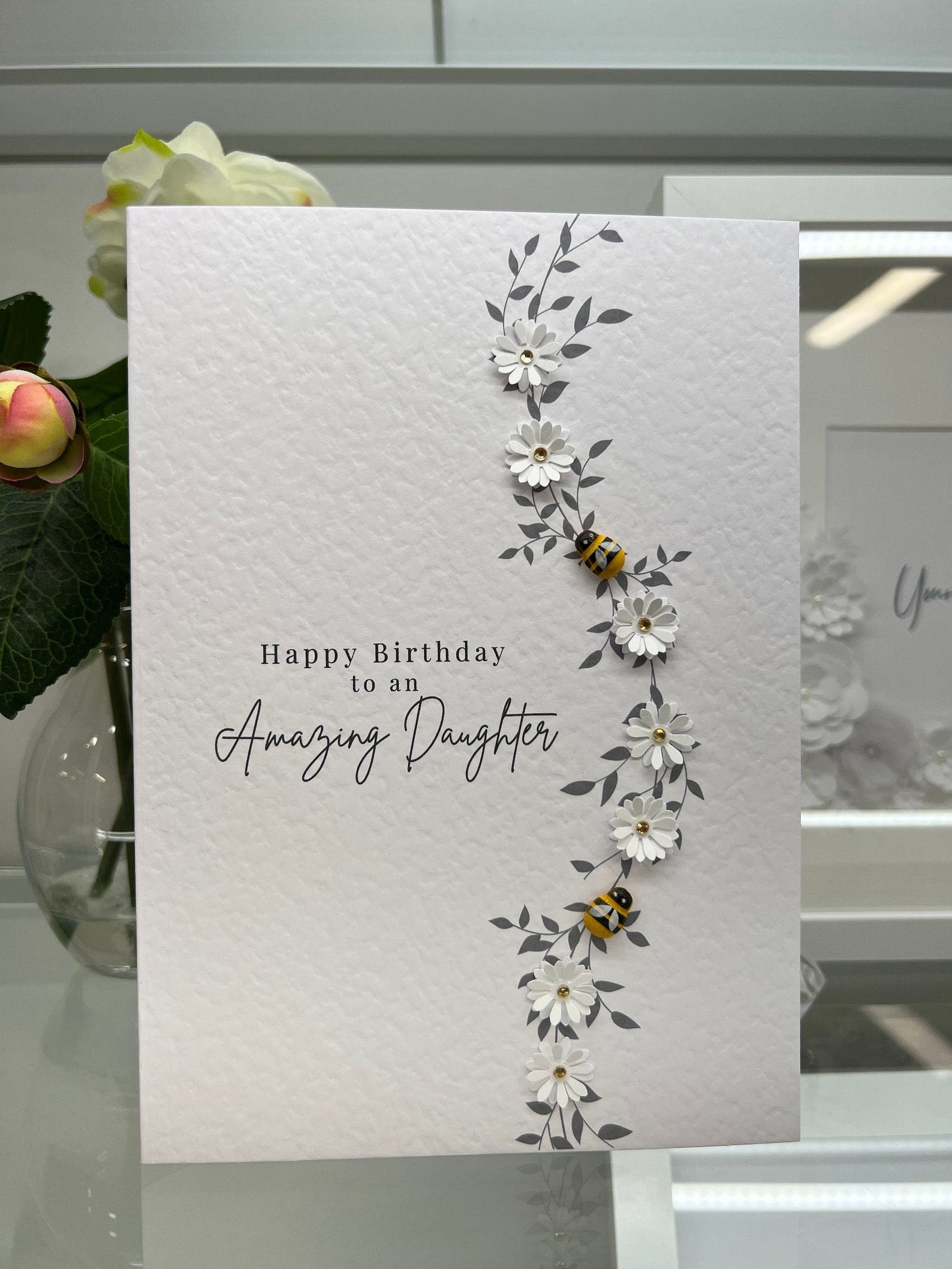 Happy Birthday Daughter 3D Luxury Birthday Card Daughter - Etsy