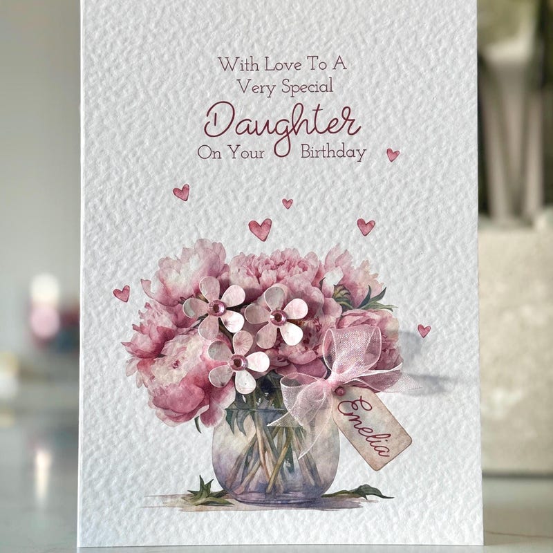 Luxury 3d Birthday Cards - Etsy
