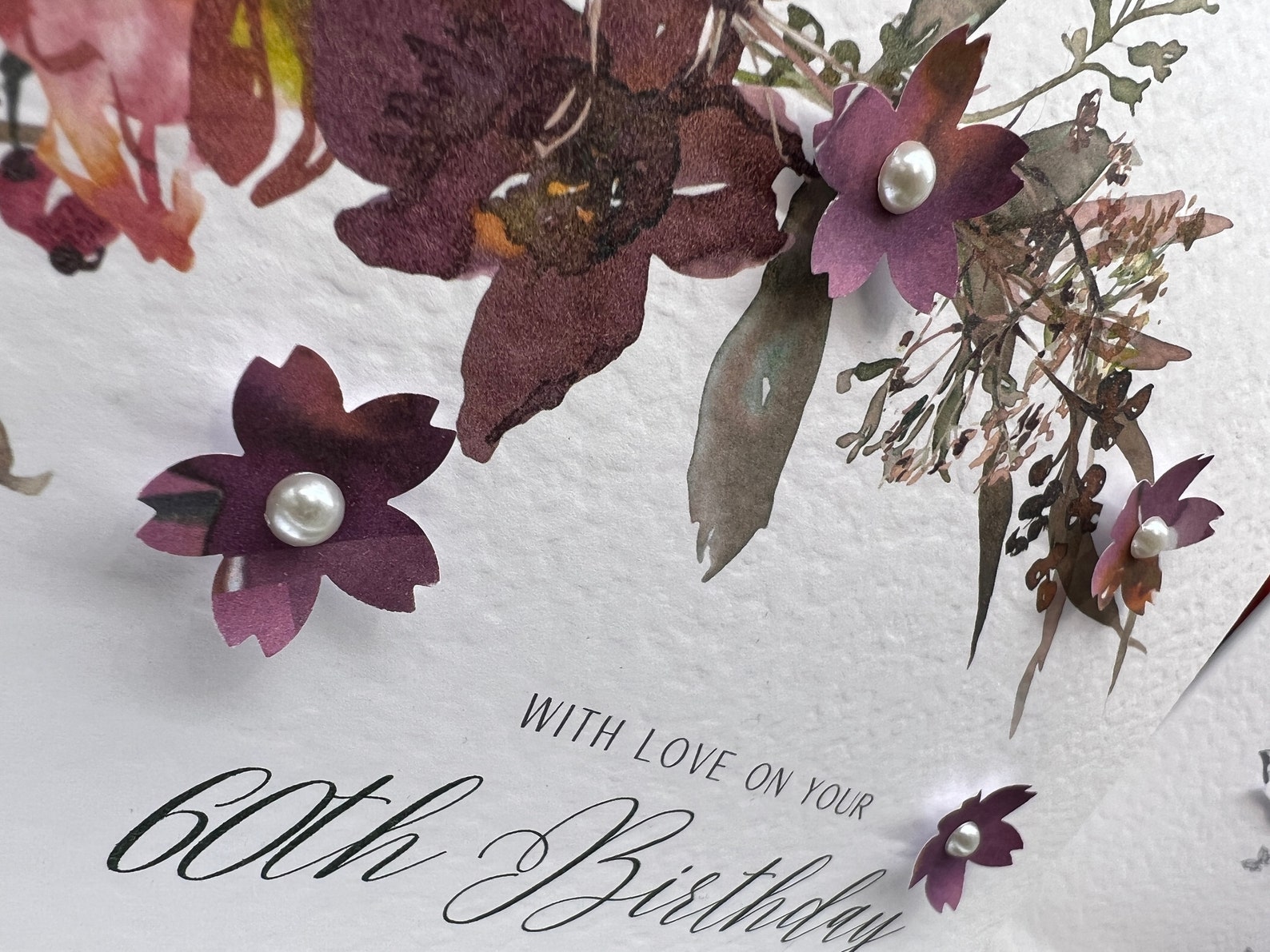 60th Birthday Card Sixtieth Birthday Card 60th Card Happy - Etsy