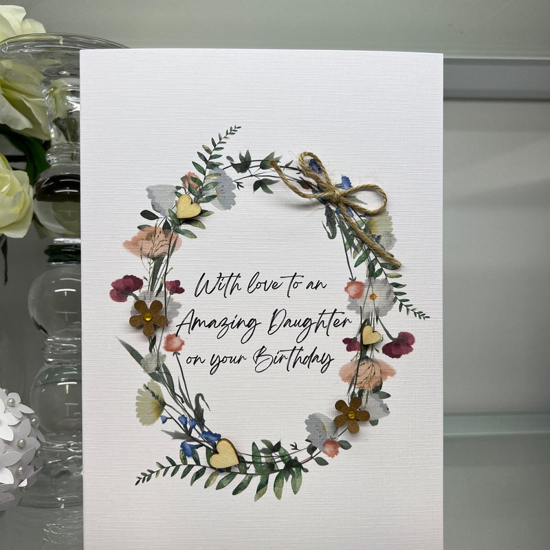 Card for Daughter - Etsy