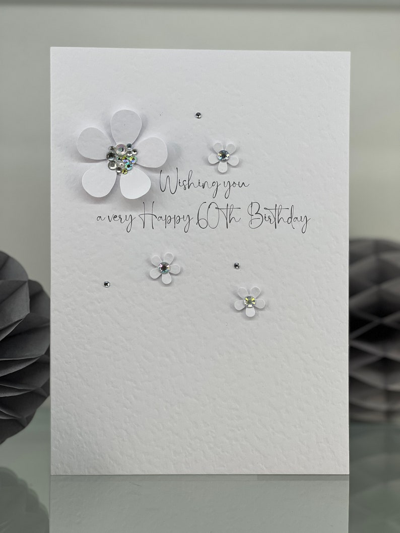 60th Birthday Card Sixtieth Birthday Card 60th Card Happy - Etsy