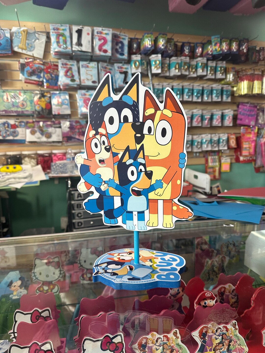 Bluey Wooden Centerpiece - Etsy