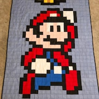 Mario Quilt Pattern - Etsy