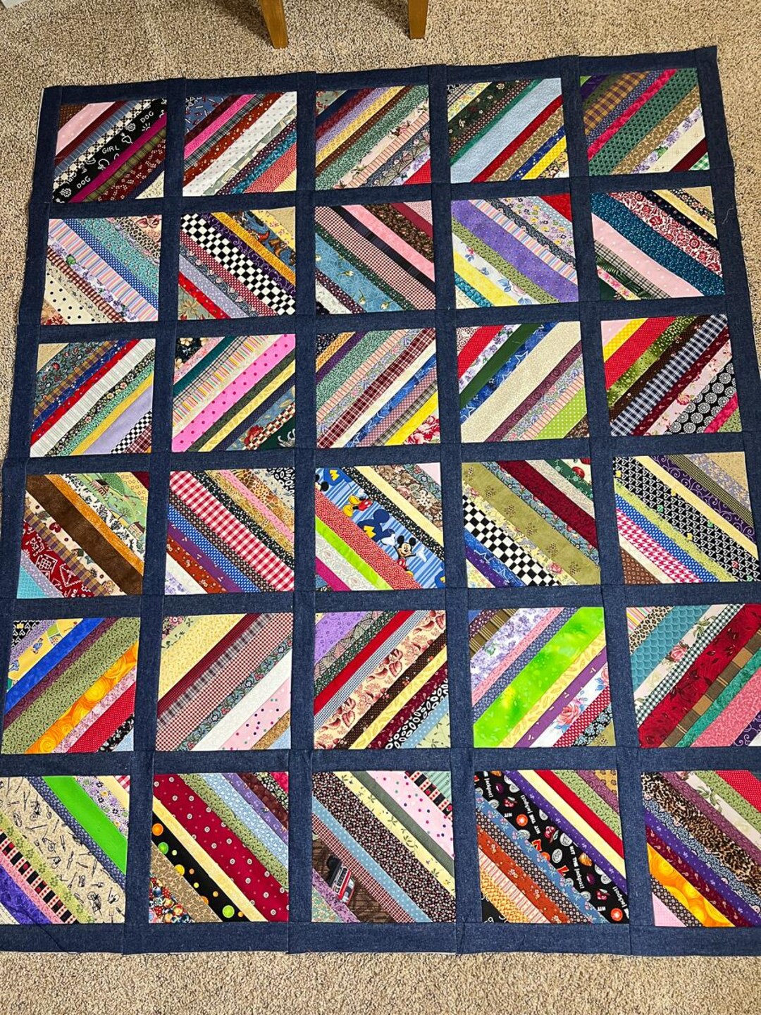 String Quilt Pattern - Etsy