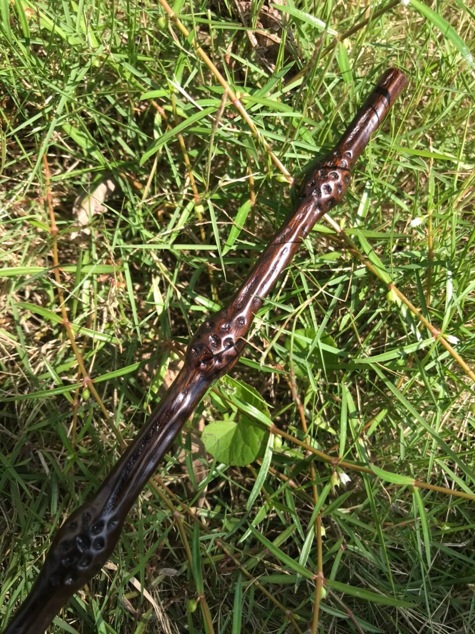 Hand-carved Wooden Magic Wand: Elder Wand Replica, 15 Inch - Etsy
