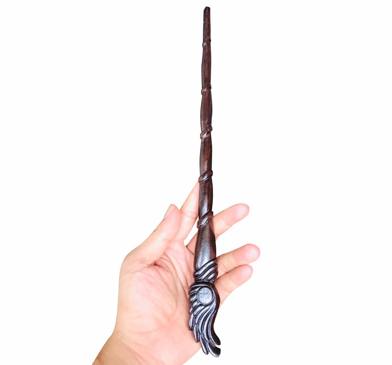 Guardian Angel Wand Wands Wood Handcarved Wands Wooden - Etsy