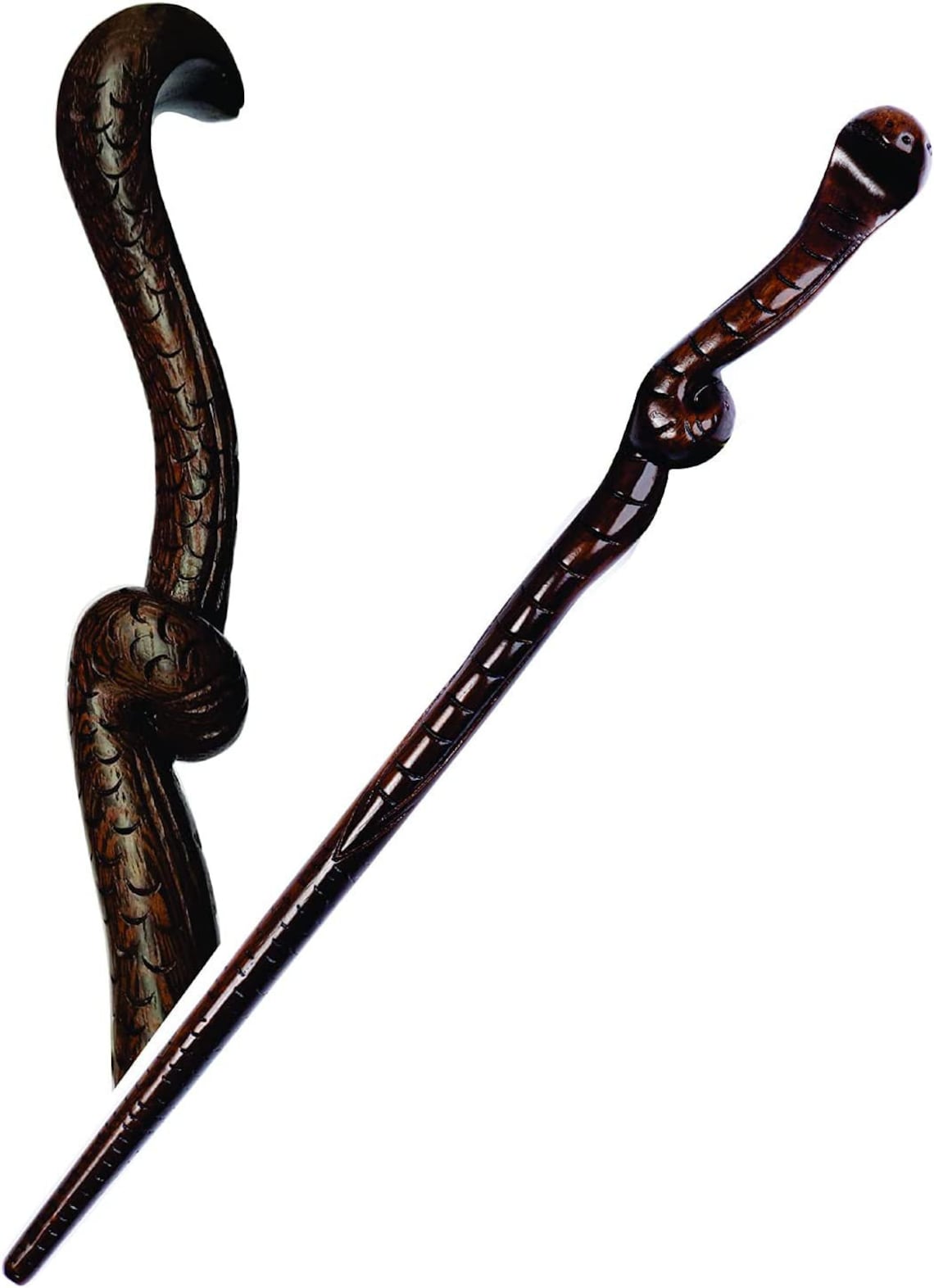 Snake Wooden Wands Hand-carved Wands Handcrafted Snake Wand - Etsy