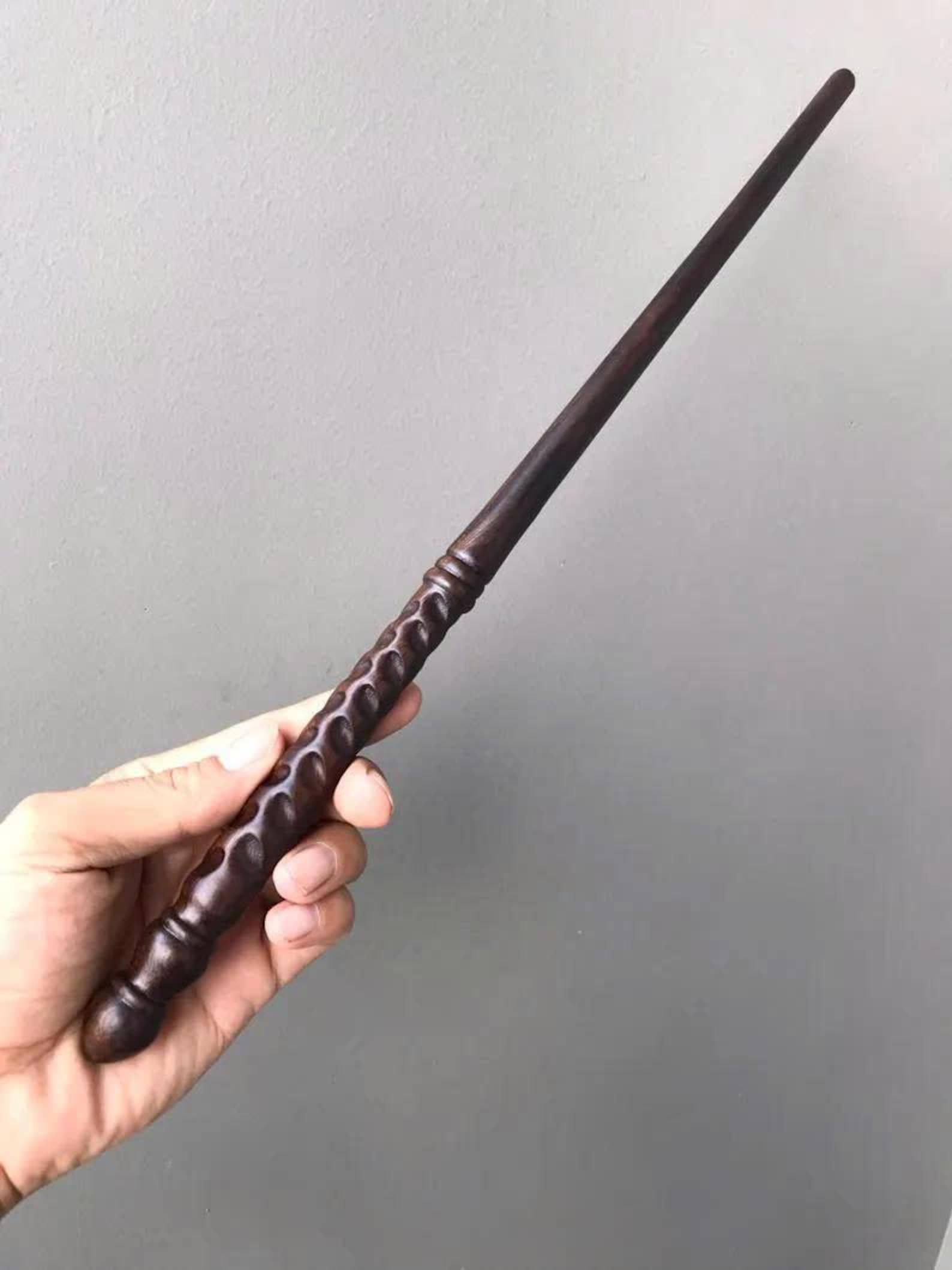Personalized Wooden Magic Wand – Custom Name Engraved | Hand-carved ...