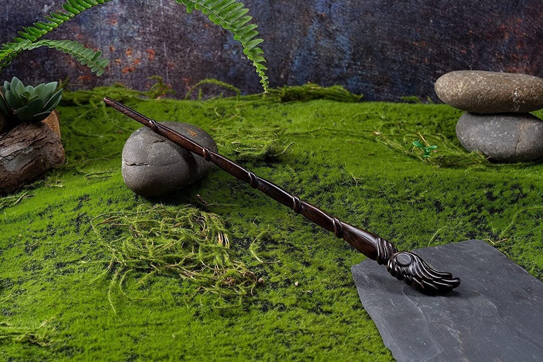 Guardian Angel Wand, Wands Wood, Handcarved Wands, Wooden Angel Wand ...