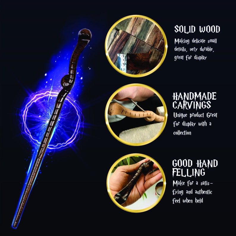 Snake Wooden Wands Hand-carved Wands Handcrafted Snake Wand - Etsy